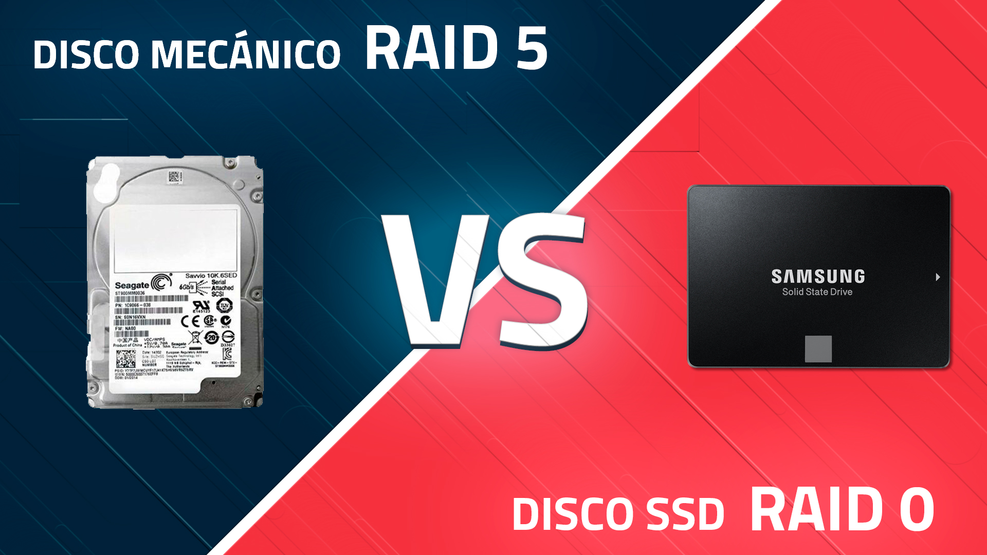 Raid 5 Vs Raid 0 HDD Vs SSD ¿Quién Gana? Resultado Aquí